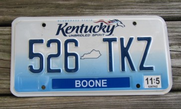 License Plates For SALE Kentucky Bluegrass State Unbridled Spirit ...
